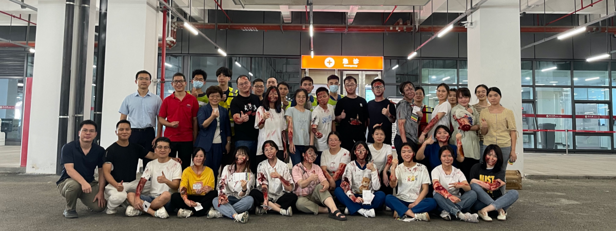 中山一院急诊科举办 灾难性事件现场紧急医学救援课程”培训班 中山大学附属第一医院